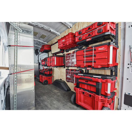 Milwaukee 48-22-8480 PACKOUT Wall-Mount Storage Racking Kit | CPO Milwaukee